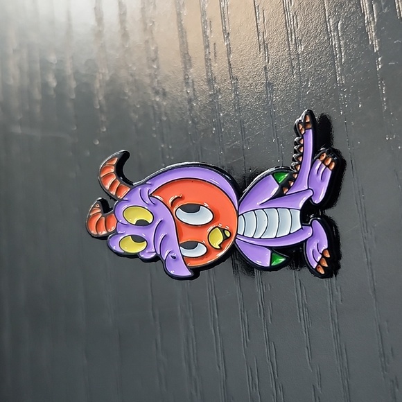 Disney | Jewelry | Disneys Orange Bird Dressed As Figment Enamel Pin ...